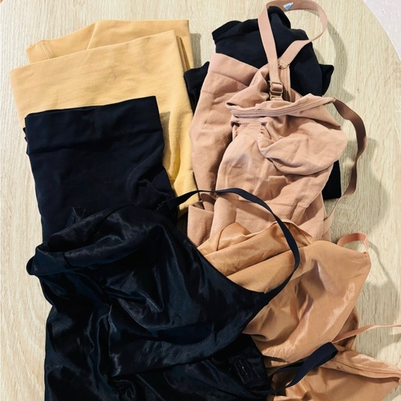 SKIMS | Intimates & Sleepwear | Skims Shapewear Set In Black Tan And ...